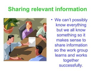 The essentials of team work power point | PPT
