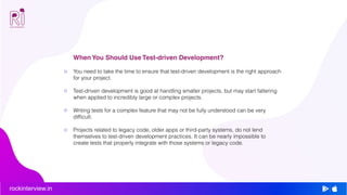 The Essentials Of Test Driven Development | PDF
