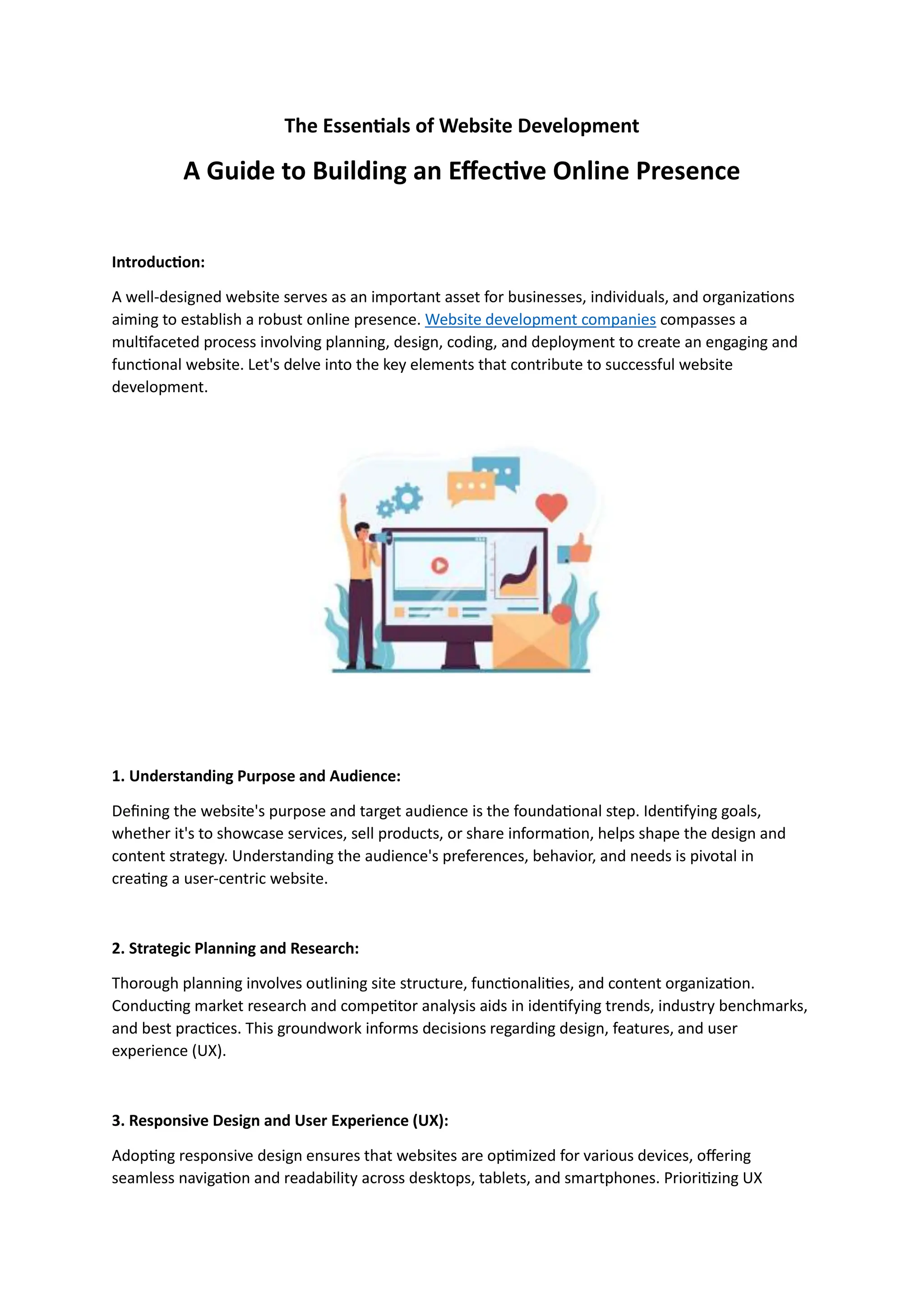 The Essentials of Website Development.docx