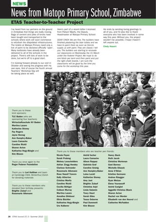 The etas journal the magazine for english professionals | PDF