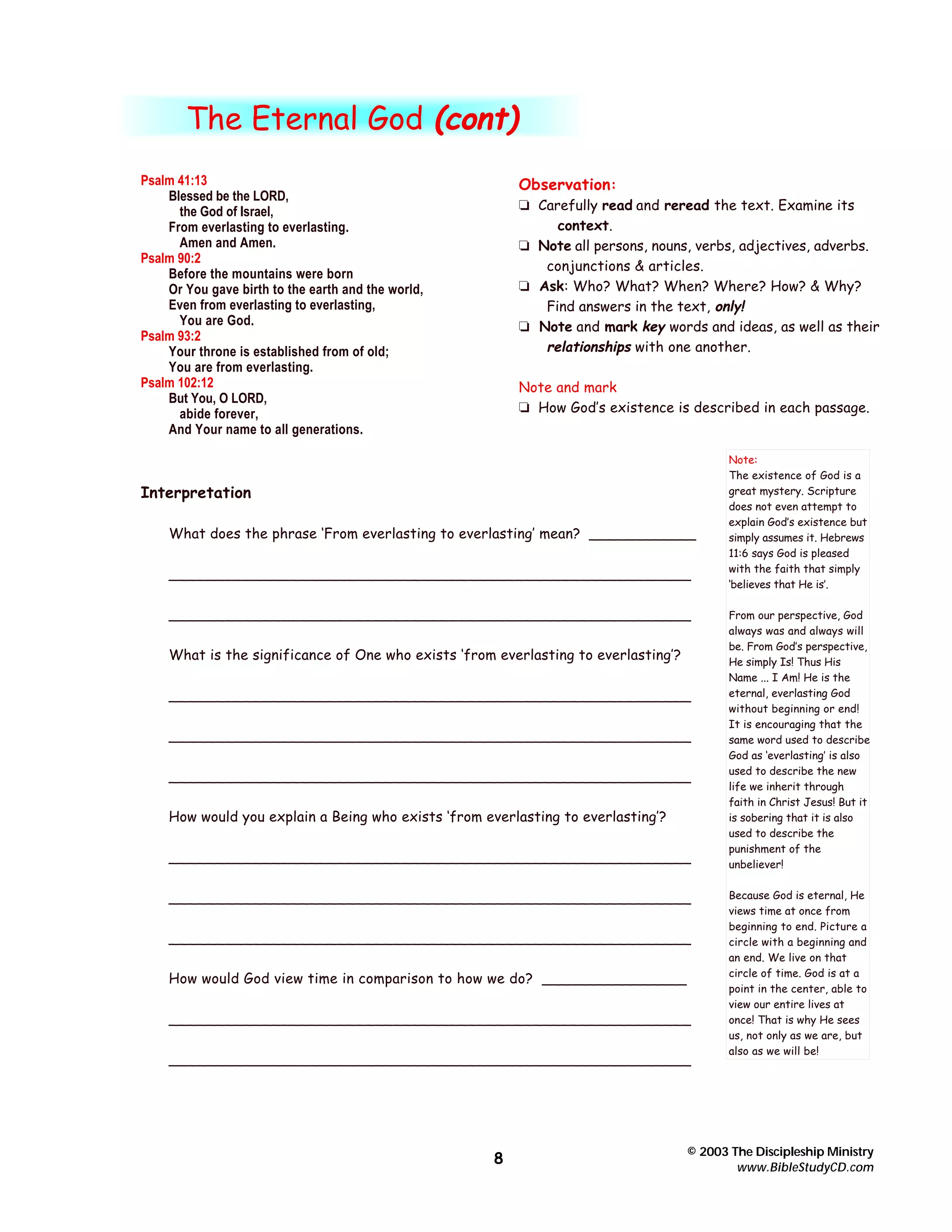 The eternal god | PDF