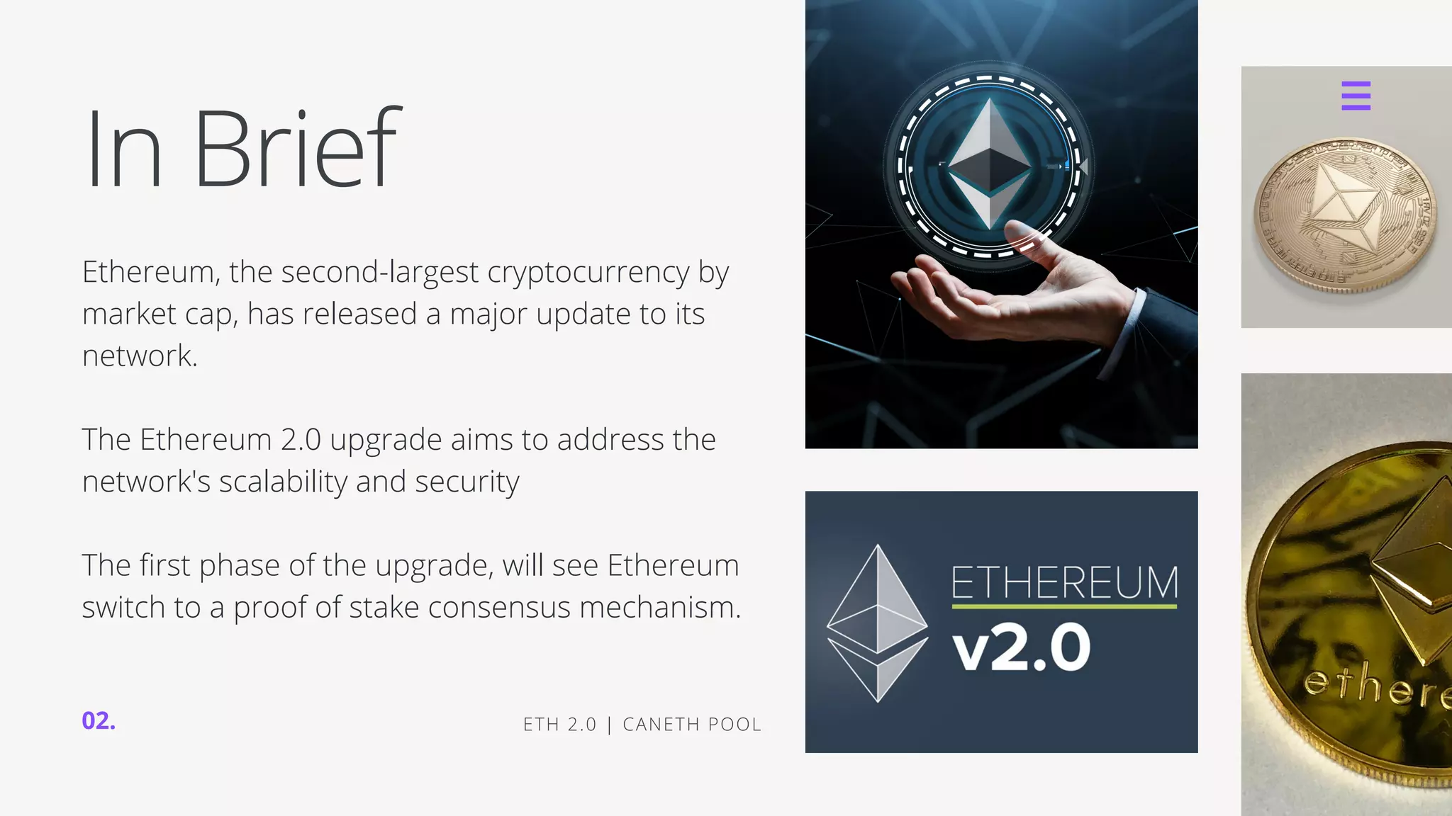 The Eth 2.0 Upgrade - The Basics | PPT | Free Download
