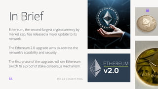The Eth 2.0 Upgrade - The Basics | PPT | Free Download