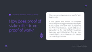 The Eth 2.0 Upgrade - The Basics | PPT