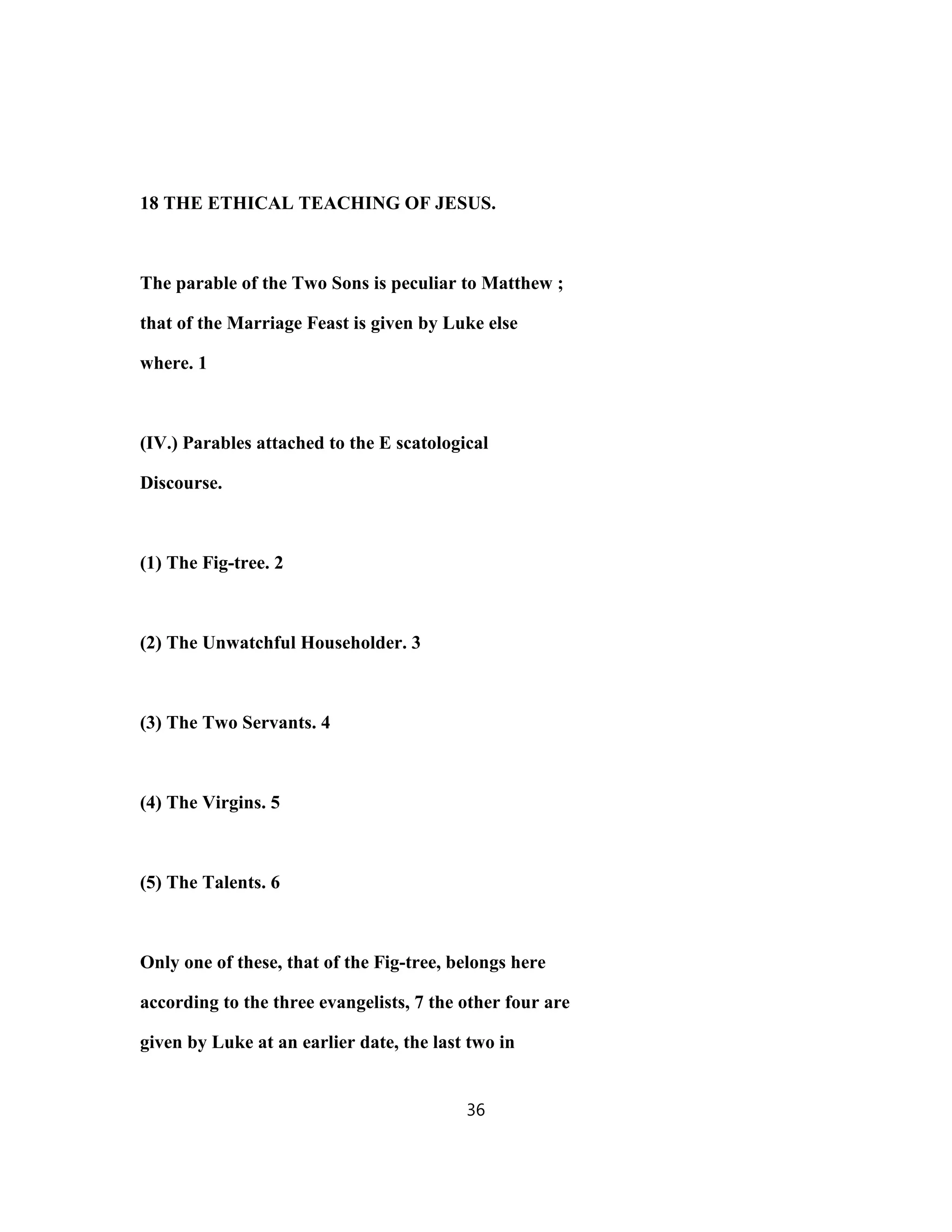 The ethical teaching of jesus | PDF