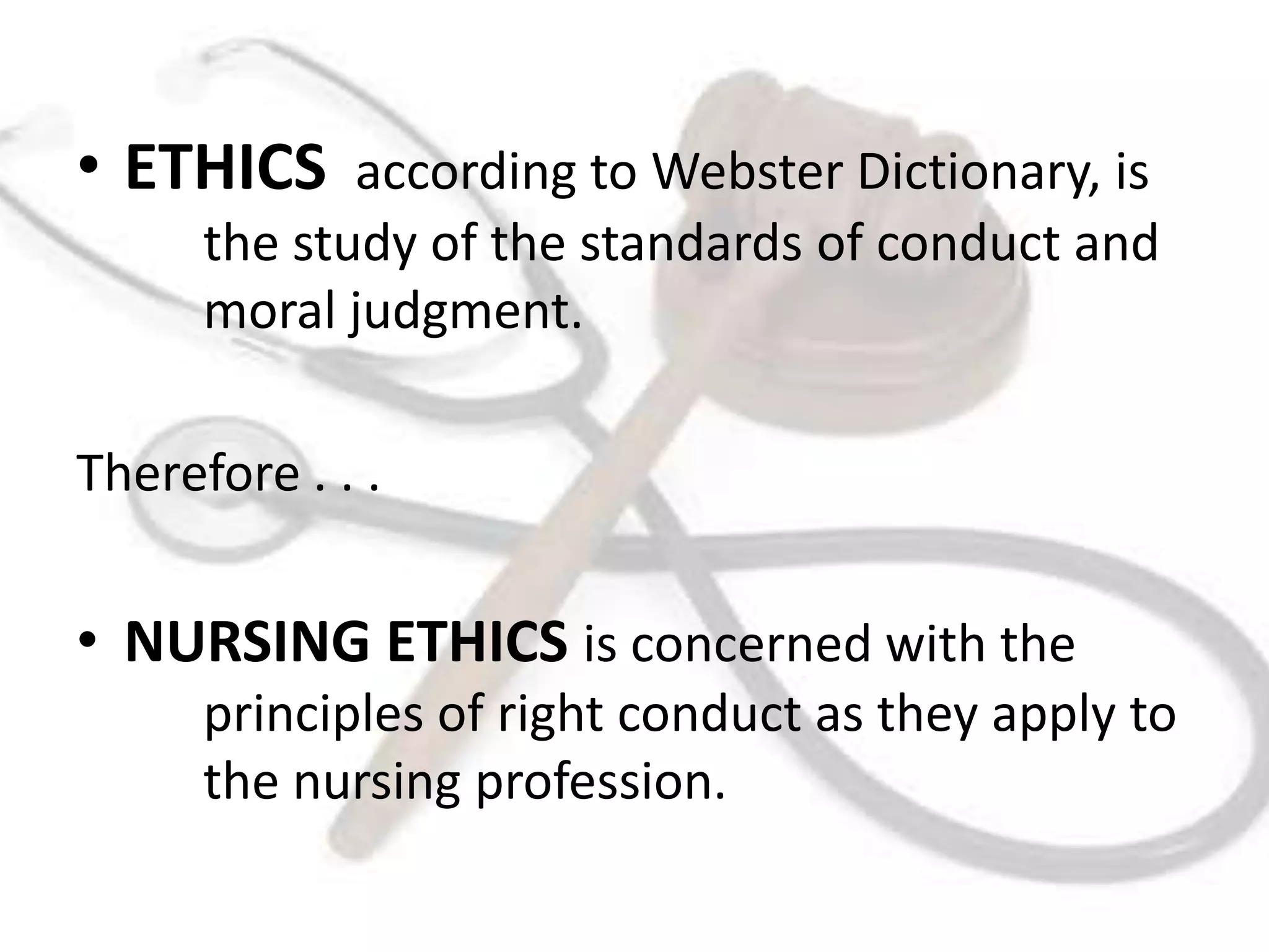 The ethico – legal aspects of iv therapy | PPTX