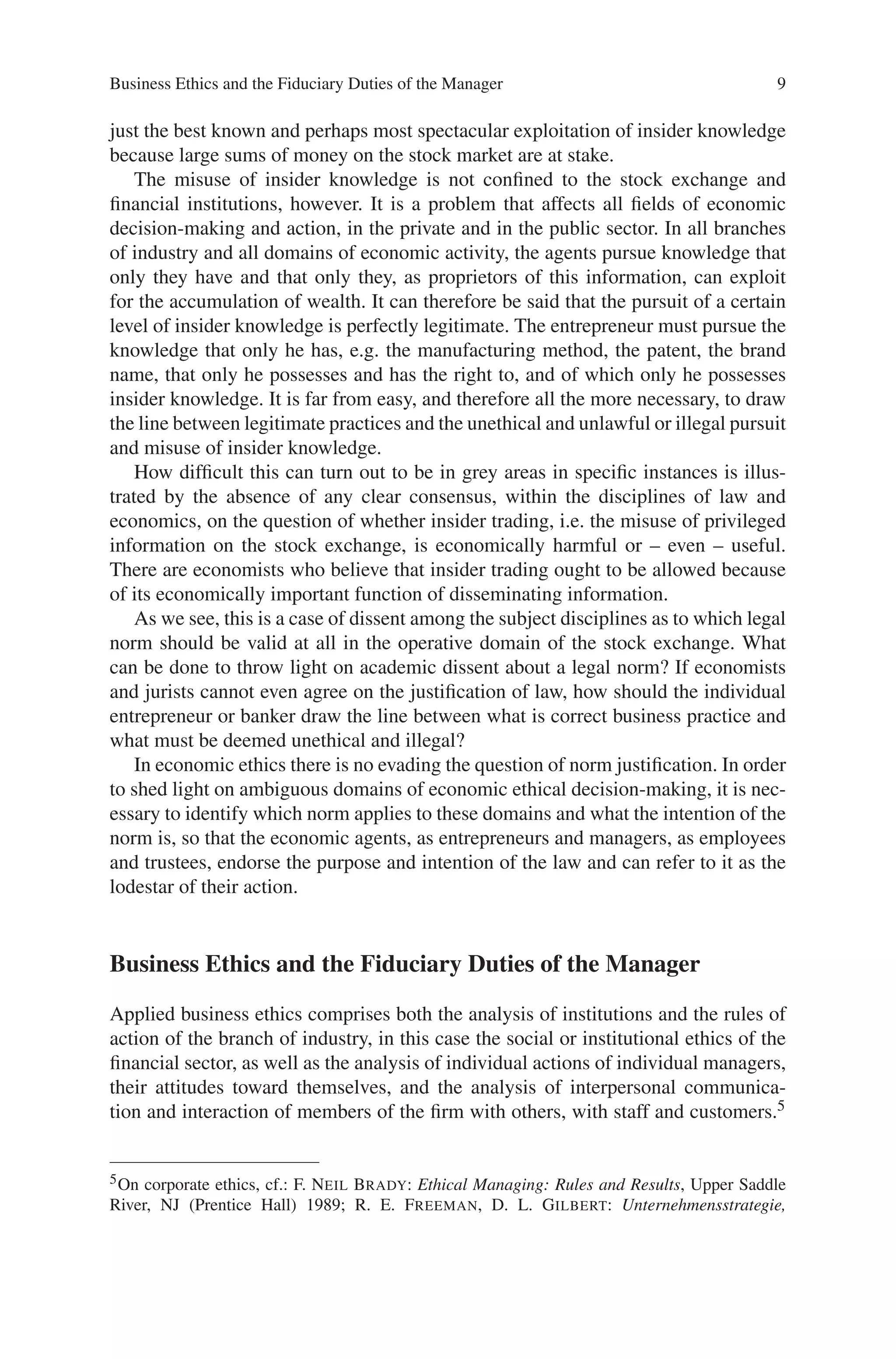 The ethics of banking | PDF