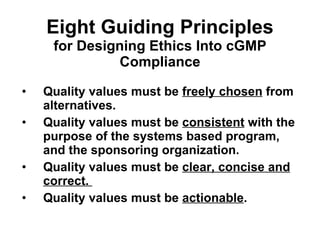 The Ethics Of Compliance | PPT