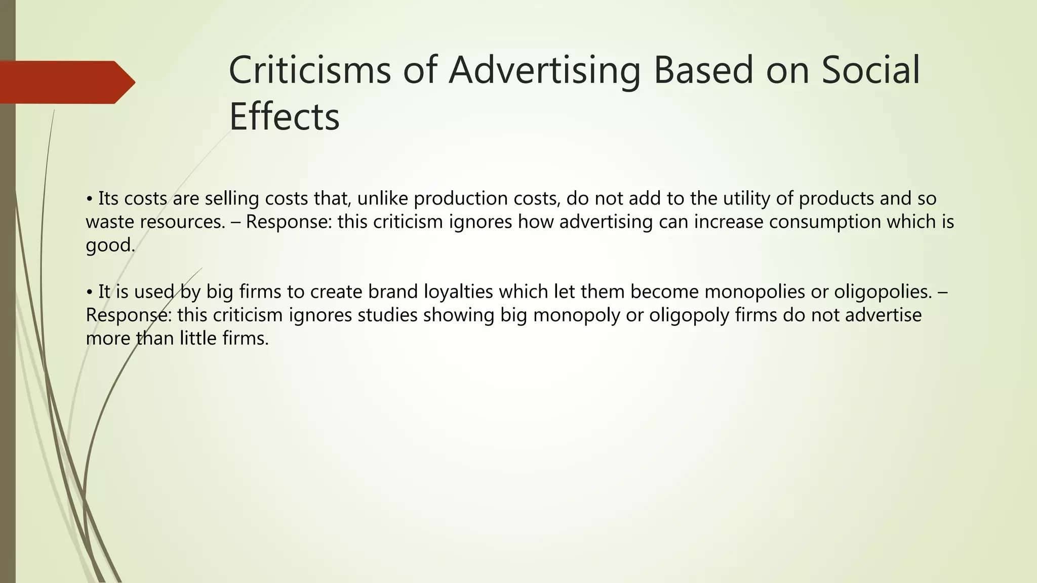 The ethics of consumer production and marketing | PPTX