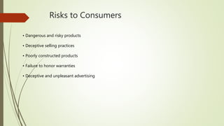The ethics of consumer production and marketing | PPTX