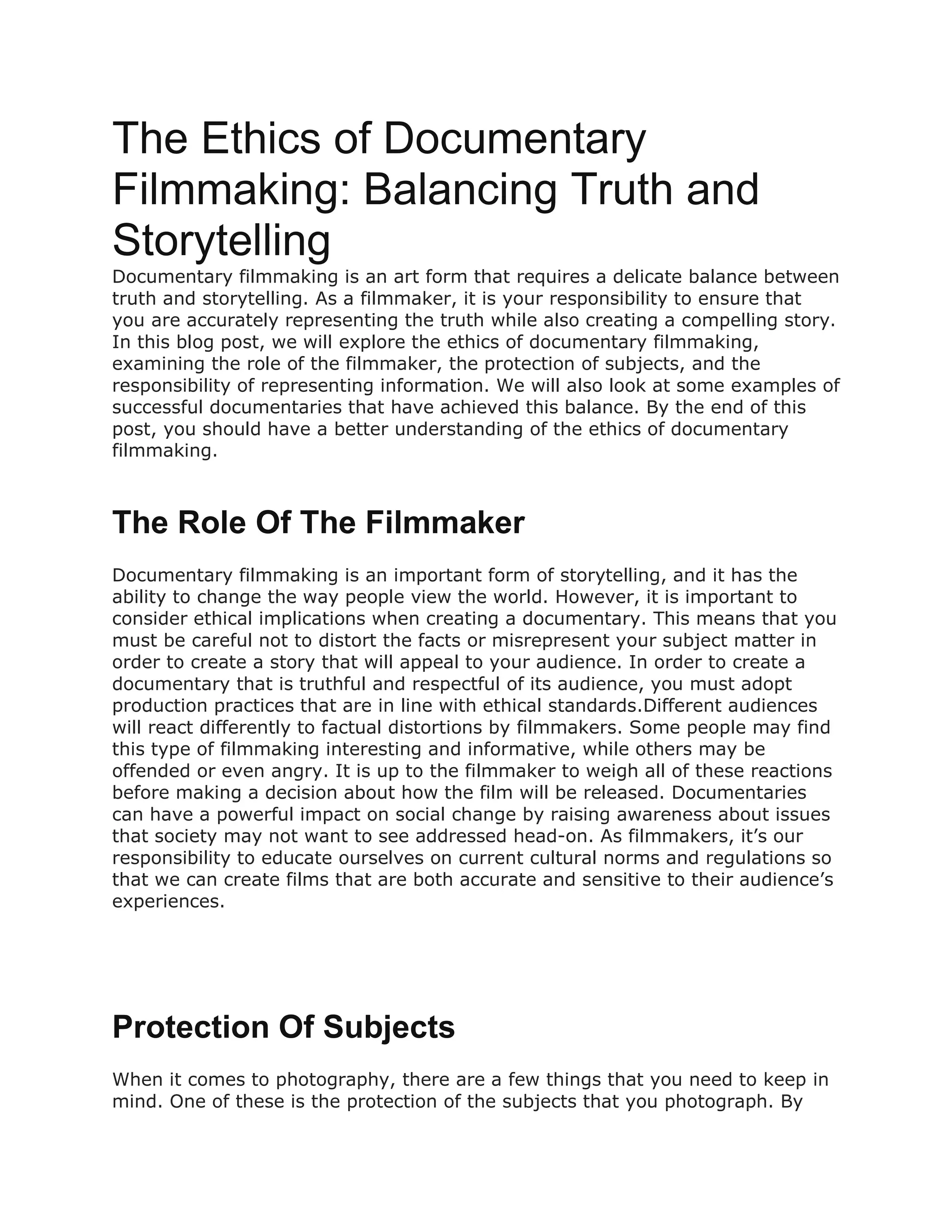 The Ethics of Documentary Filmmaking.pdf