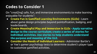 "The Ethics of Gamification and Gamified Learning" by Sherry Jones ...