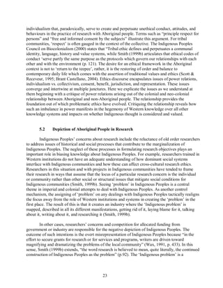 The ethics of research involving indigenous peoples | PDF