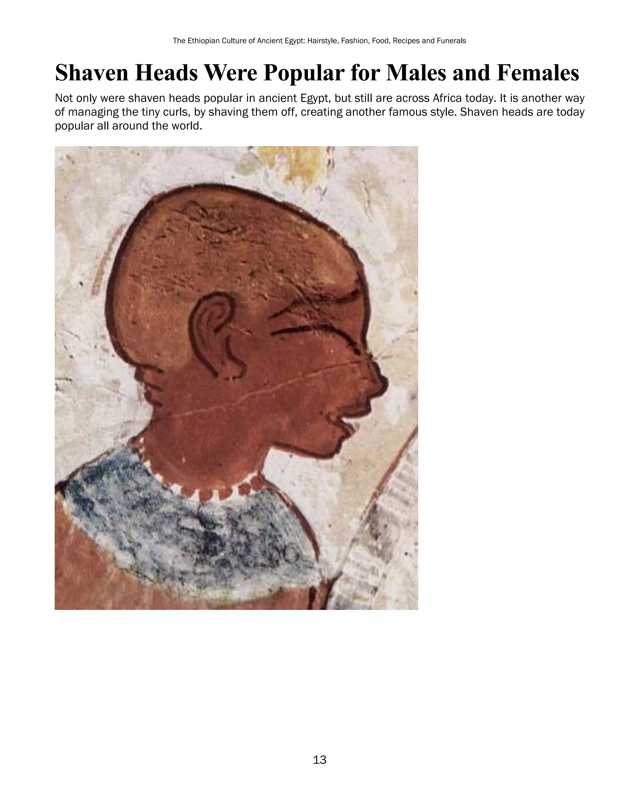 The Ethiopian Culture of Ancient Egypt: Hairstyle, Fashion, Food ...