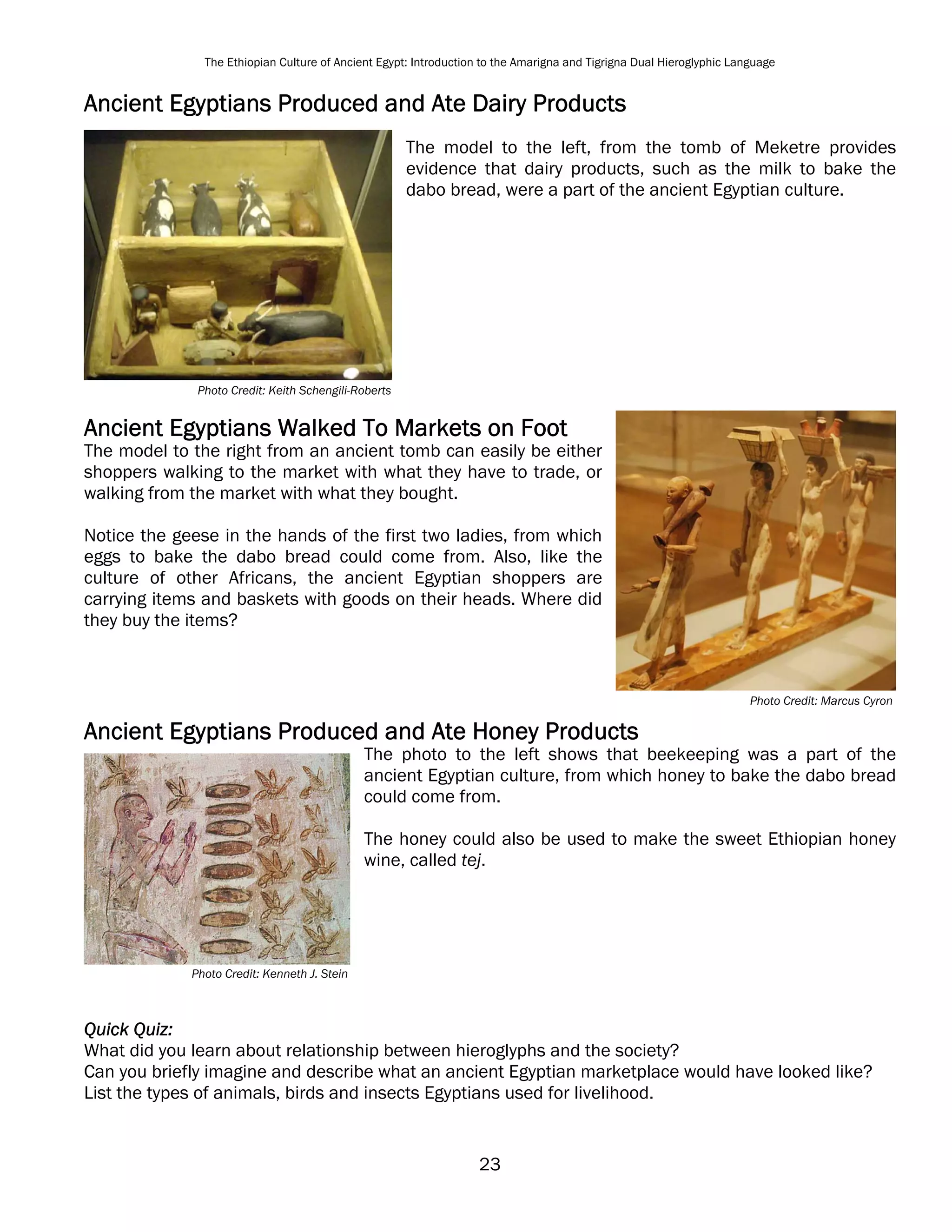 The Ethiopian Culture of Ancient Egypt: Introduction To Amarigna and ...