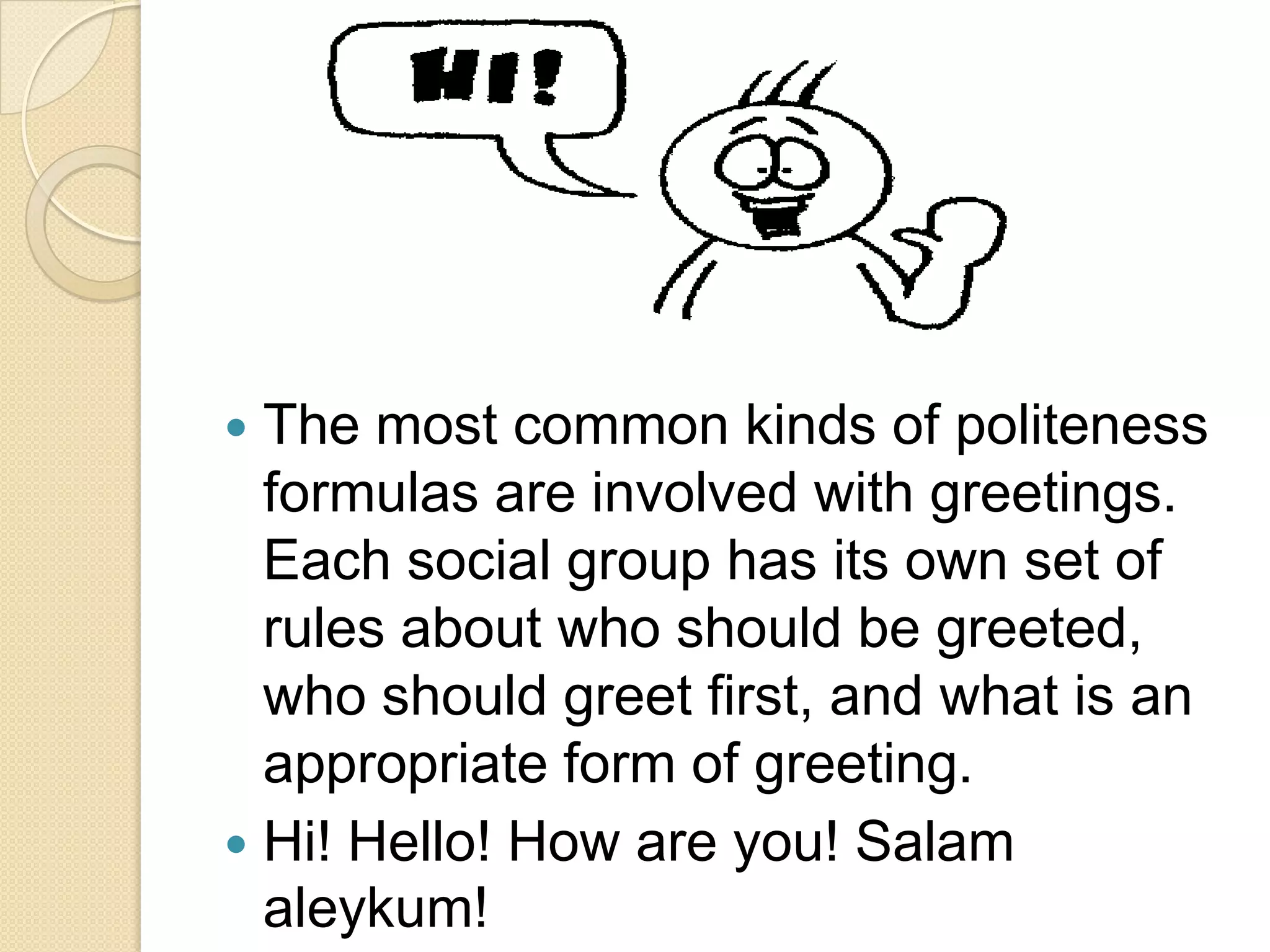 Ethnography of speaking and structure of conversation | PPTX