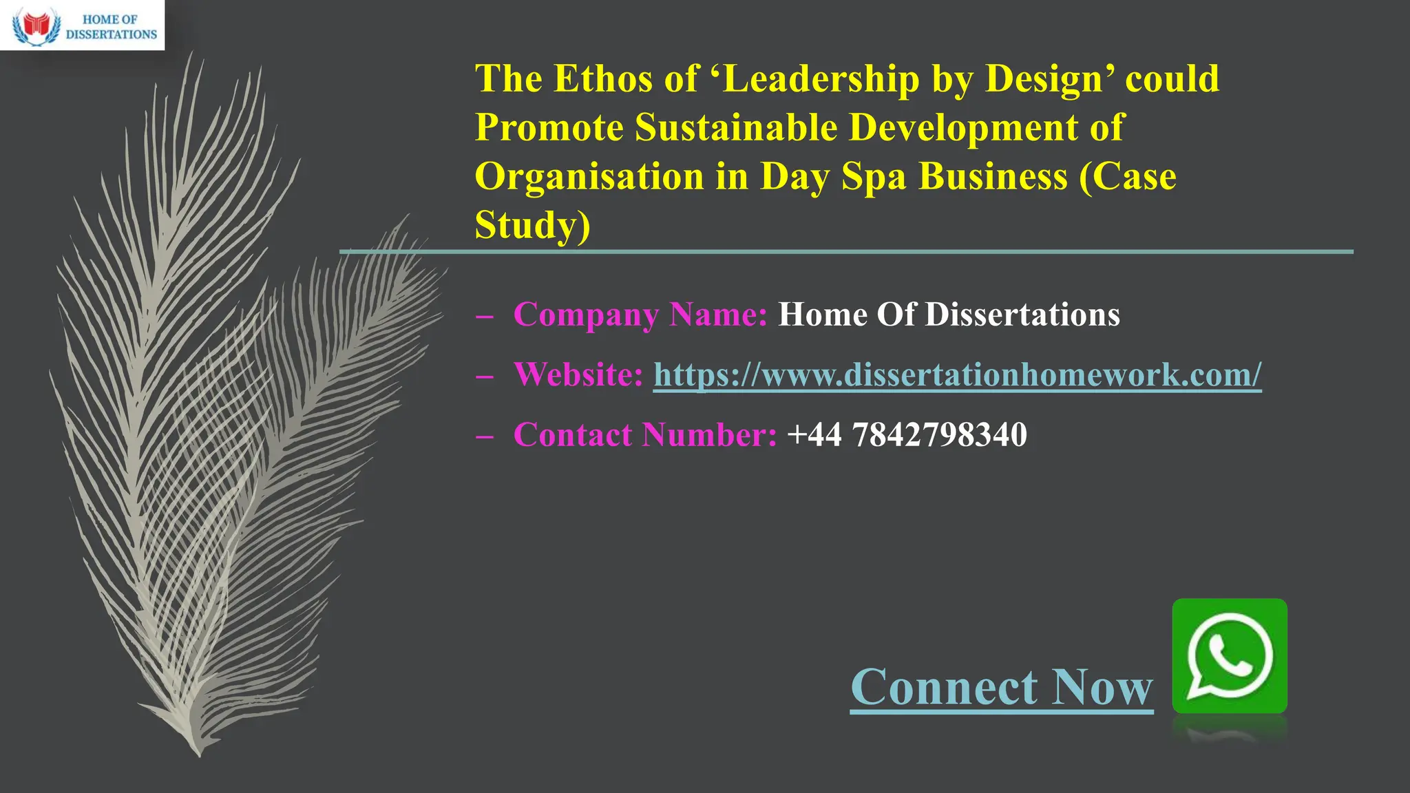 The Ethos of Leadership by Design.ppt