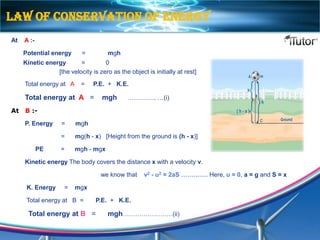 Conservation Of Energy | PPTX