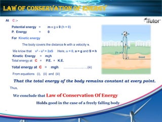 Conservation Of Energy | PPTX