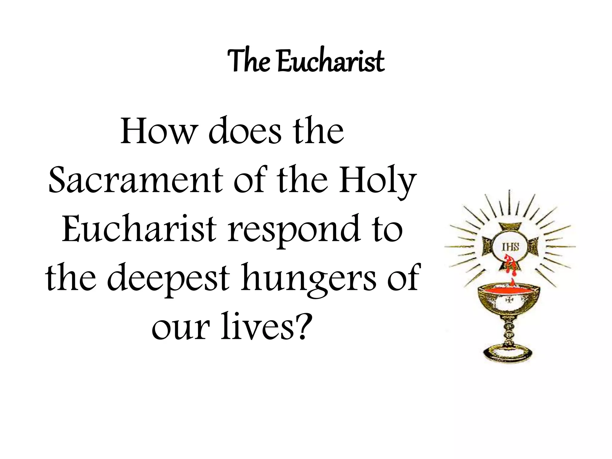 The eucharist | PPT
