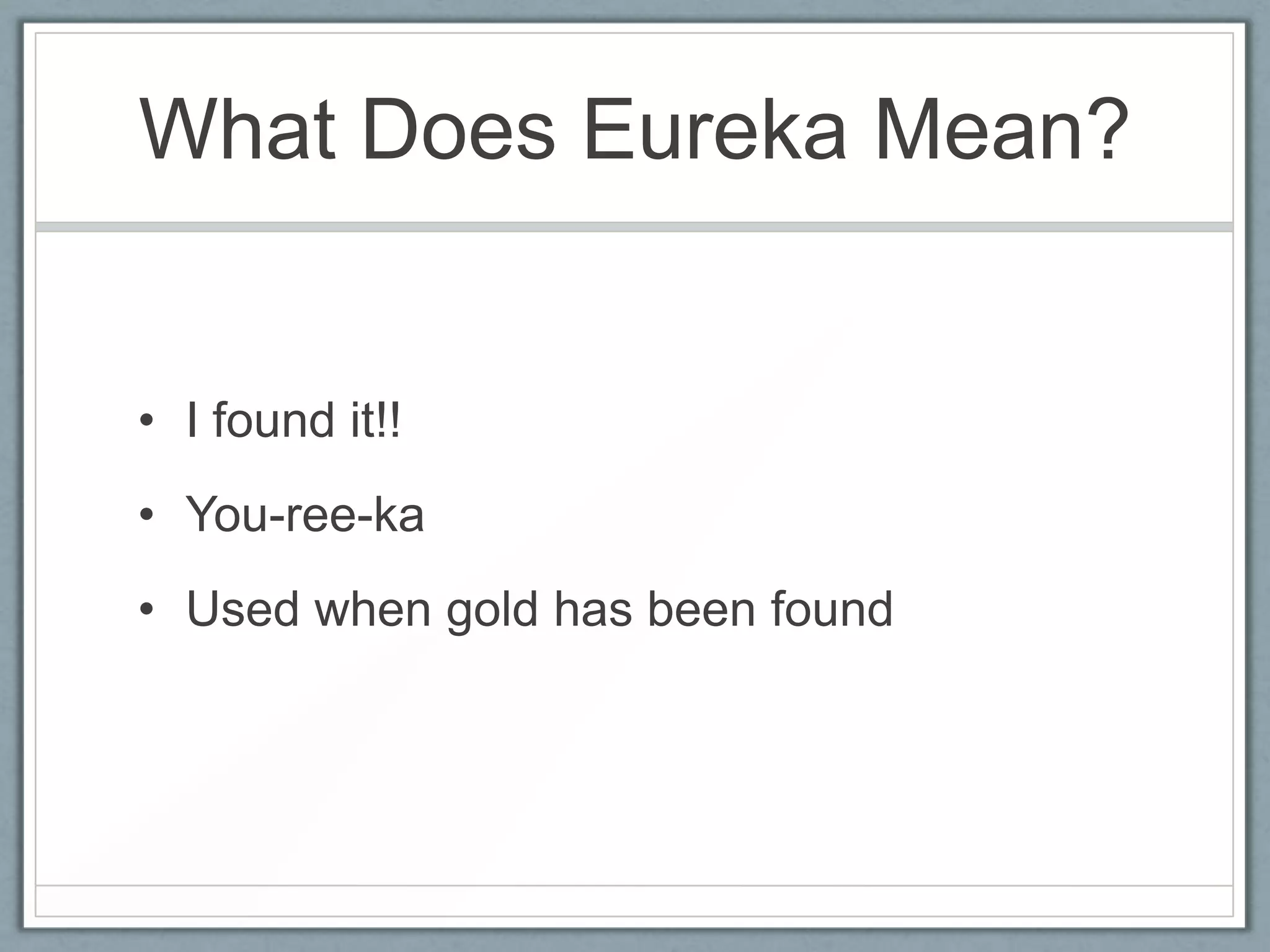 The eureka stockade | PPT