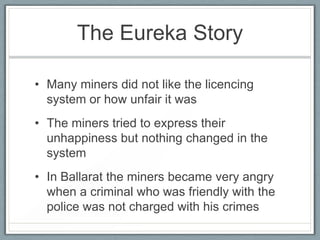 The eureka stockade | PPT