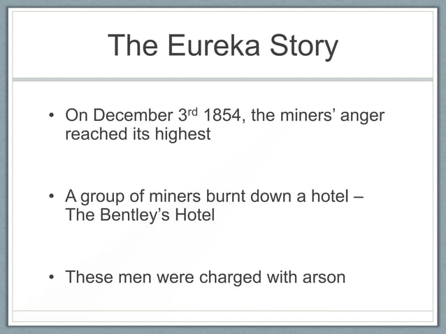 The eureka stockade | PPT