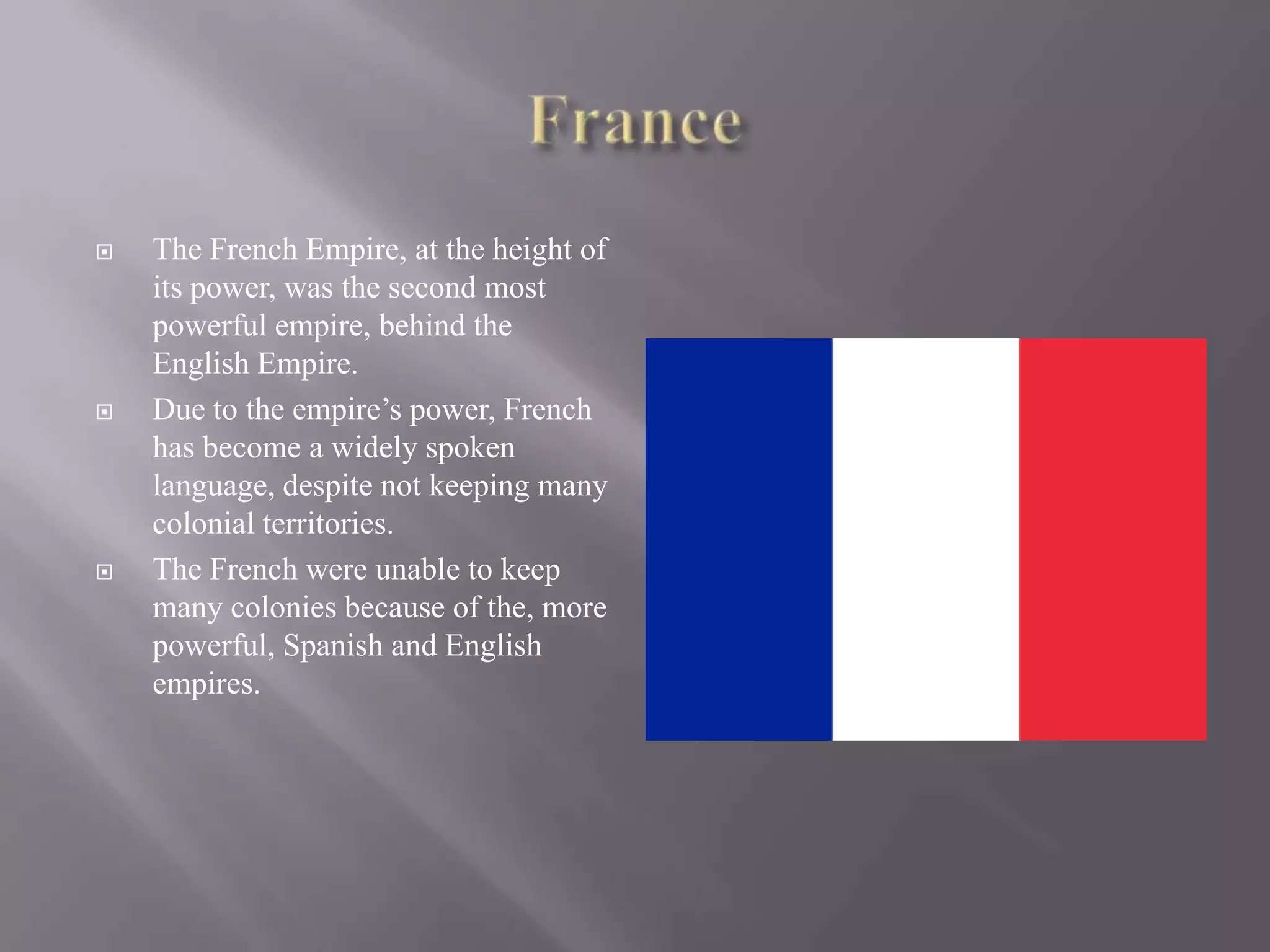 The European Colonial Empires | PPTX