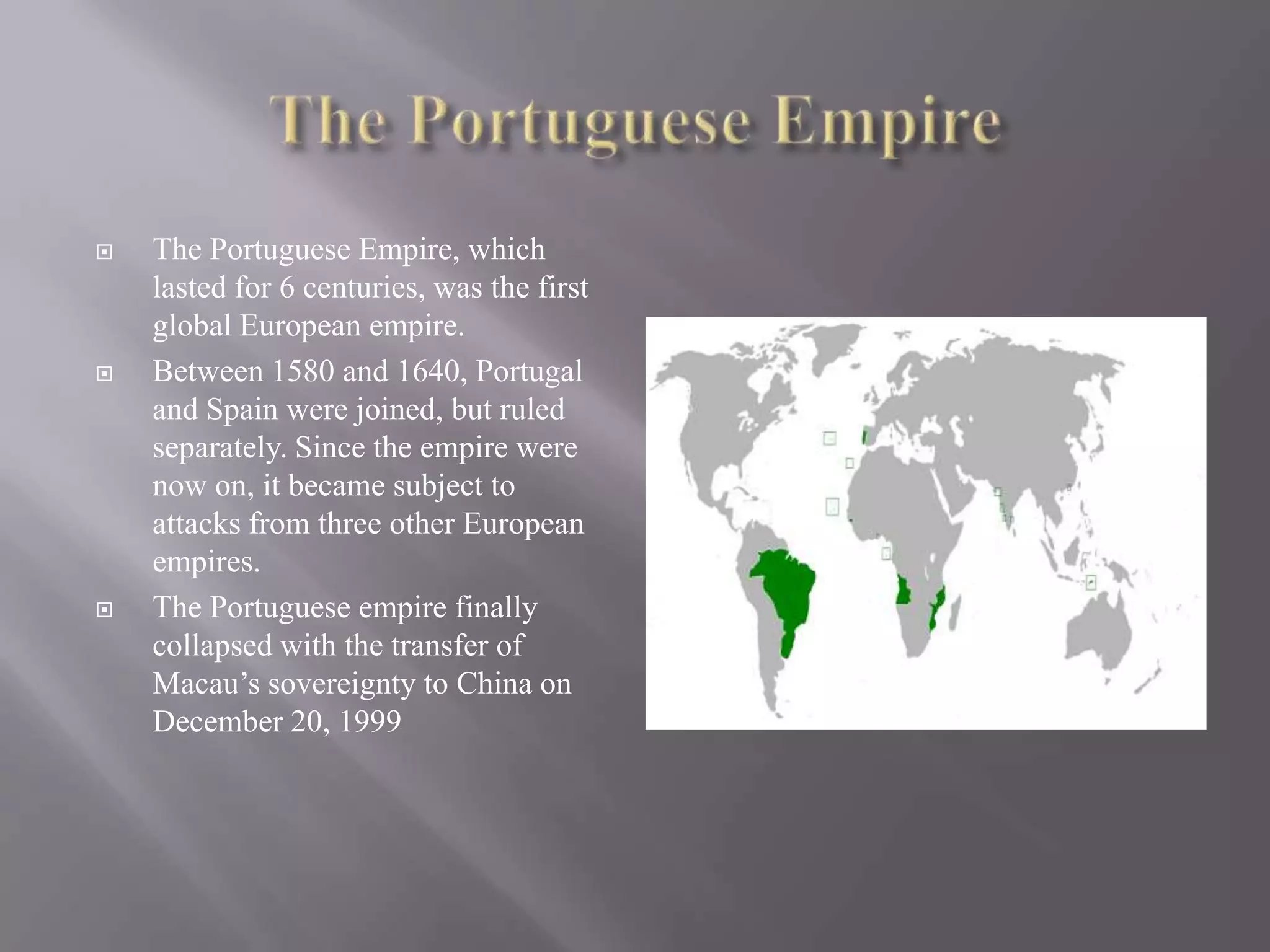 The European Colonial Empires | PPTX