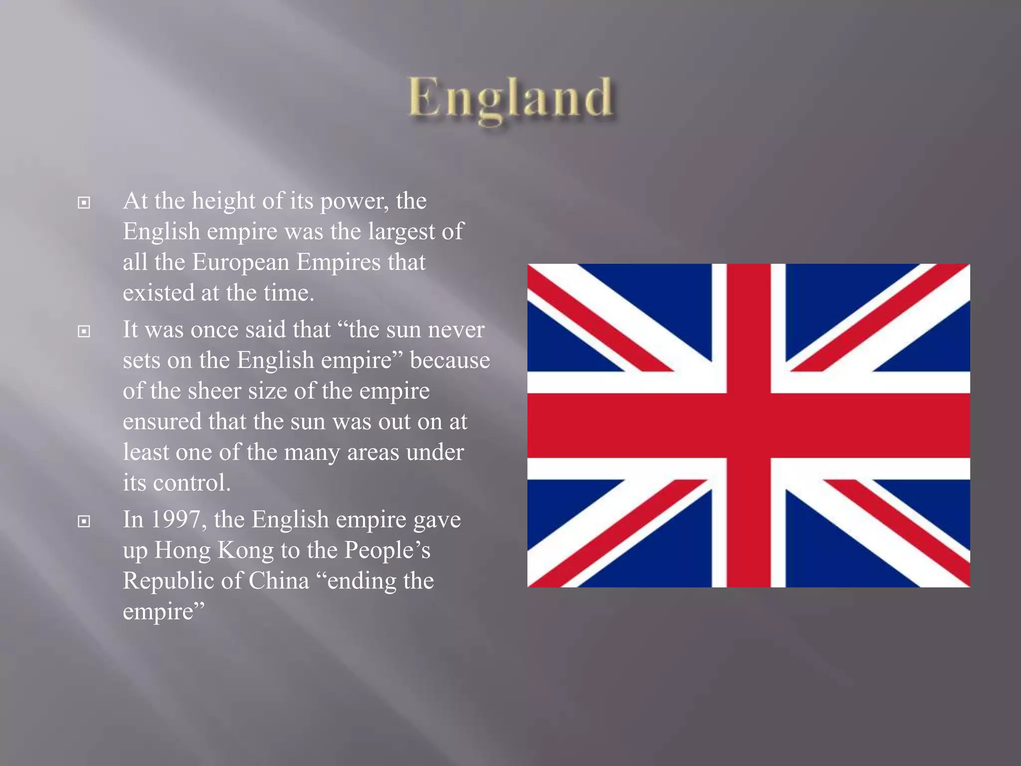 The European Colonial Empires | PPTX