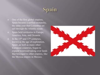 The European Colonial Empires | PPTX