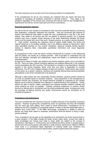 The european definition of general practice family medicine 2011 | PDF
