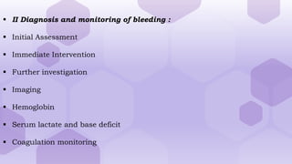 The European guidelines on management of major bleeding and ...
