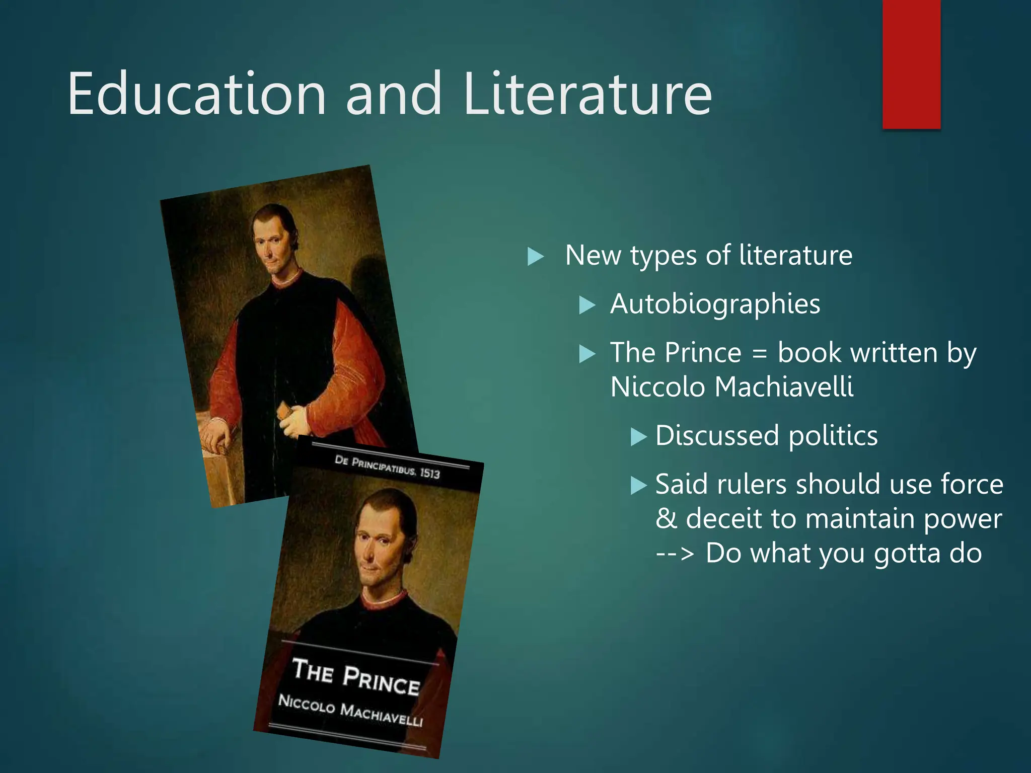 The European Renaissance.pptx Literature | PPT