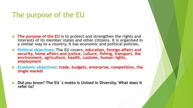 The european union | PPT