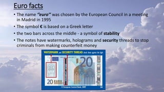 The european union and the euro | PPTX | Currencies | Economy