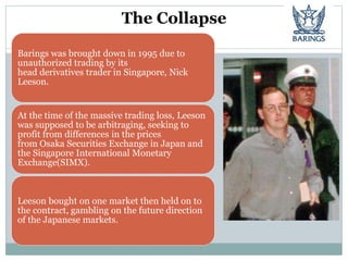 The event of barings bank collapse | PPTX