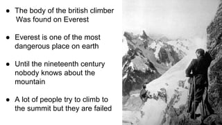 The everest story | PPTX