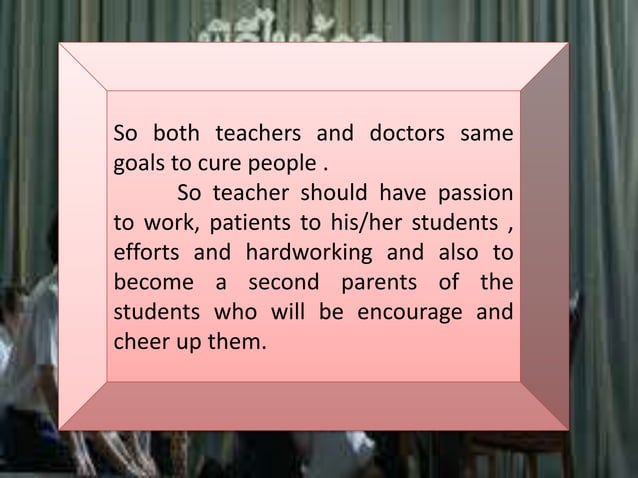 The everlasting teacher | PPTX | Education