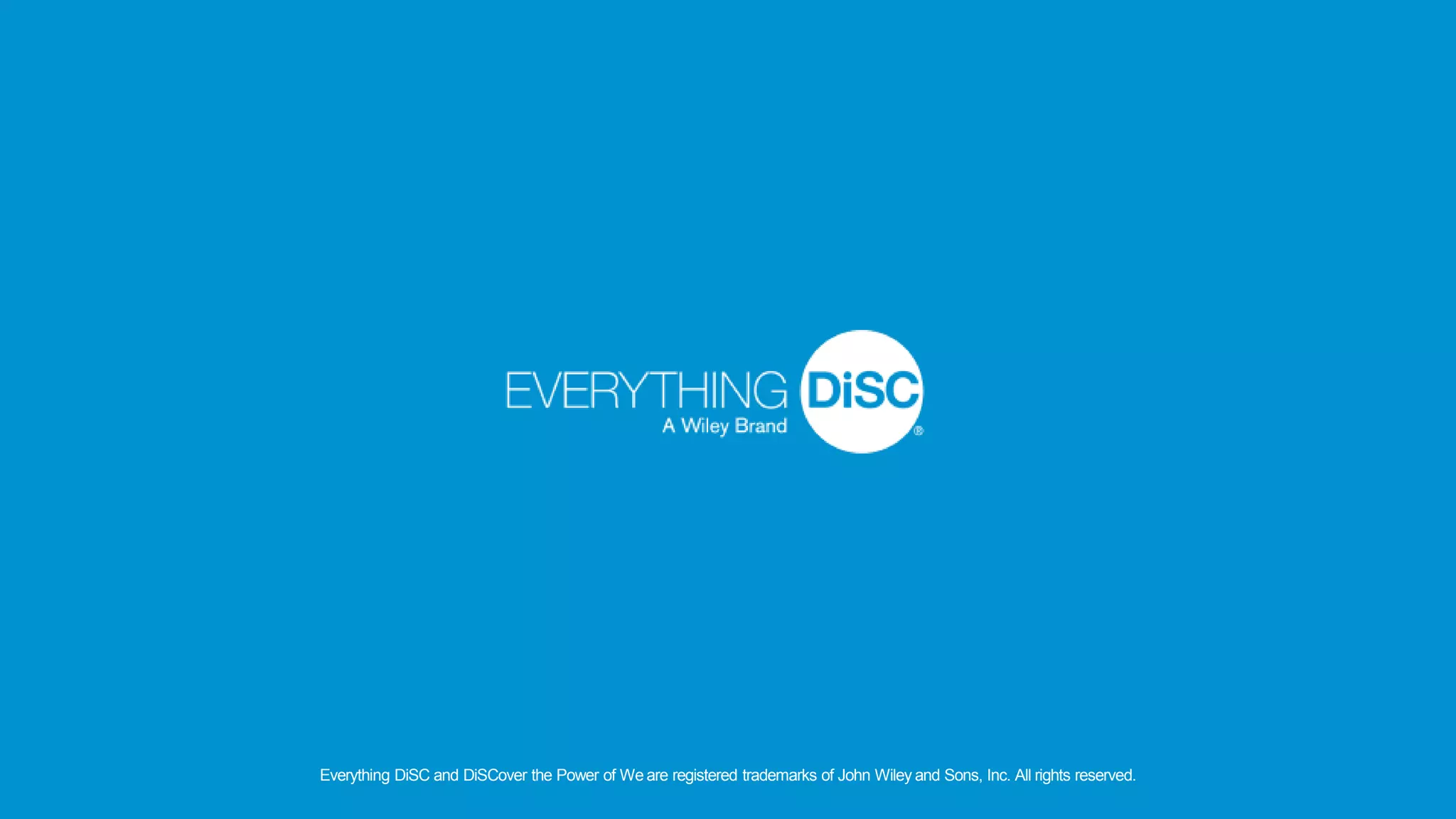 The Everything DiSC Difference | PPT