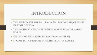 War on Terror by U.S Government | PPT