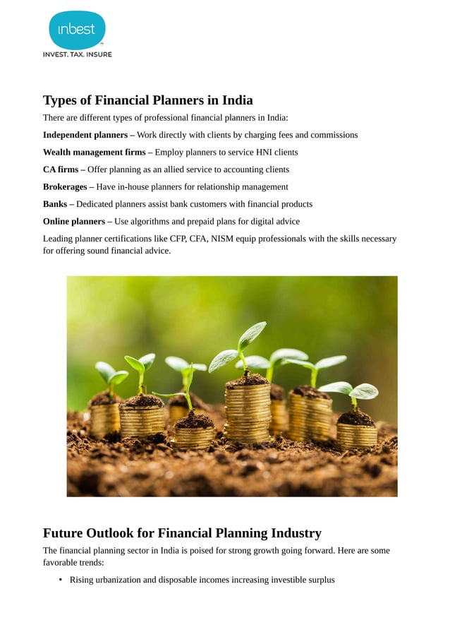 The Evolution and Growth of Financial Planning in India | PDF