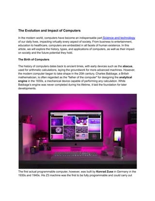 The Evolution and Impact of Computers 4.pdf