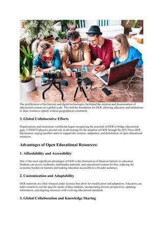The Evolution and Impact of Open Educational Resources | PDF