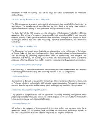 The Evolution and Impact of Ops Technology.docx