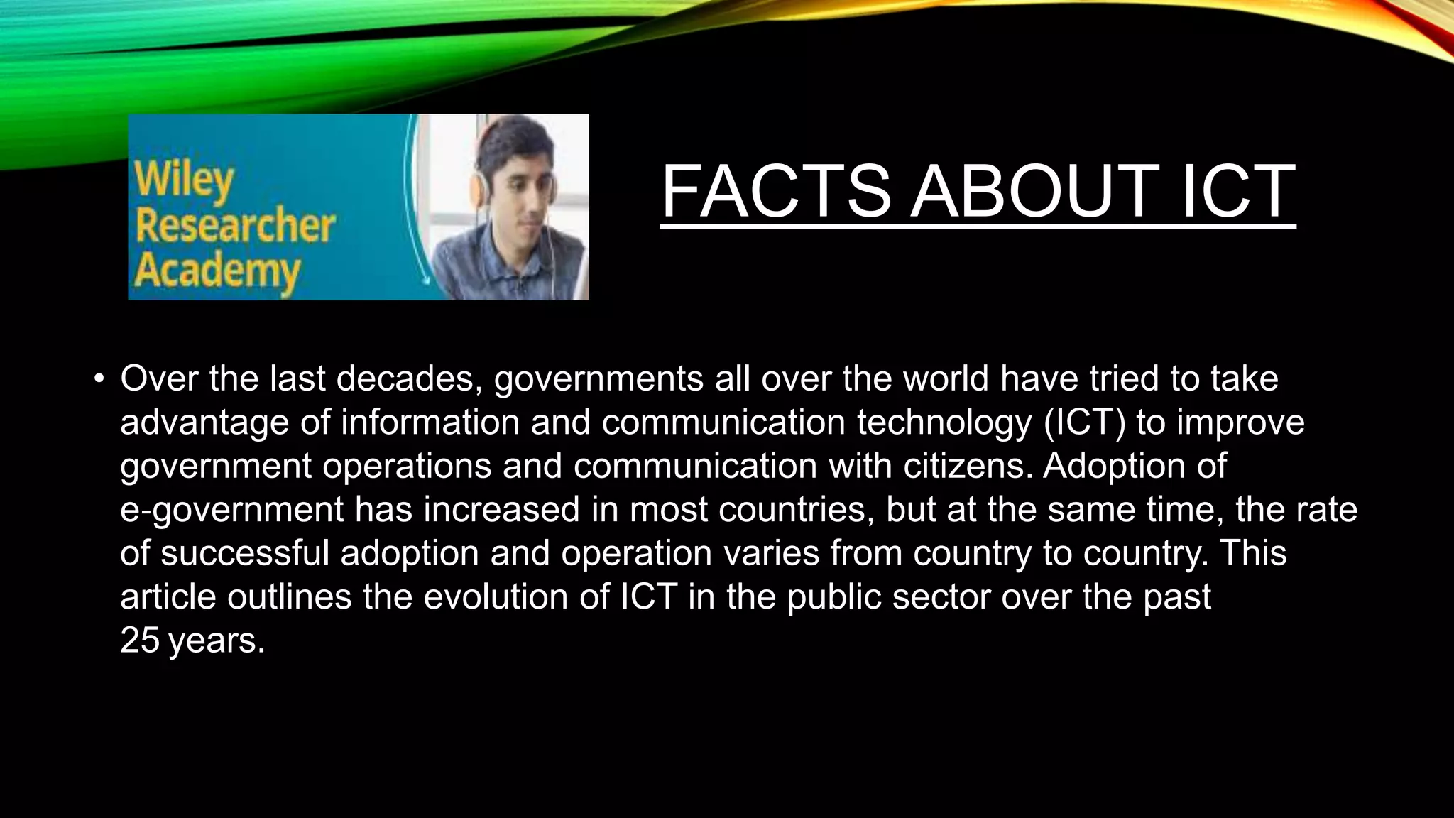 The Evolution of I.C.T through the years | PPTX