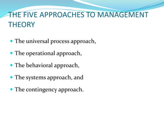 The evolution management of thought lesson | PPT