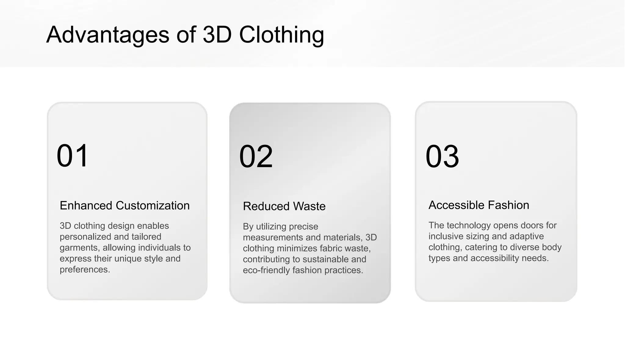 The Evolution of 3D Clothing - Reshaping Fashion | PDF