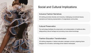 The Evolution of 3D Clothing - Reshaping Fashion | PDF
