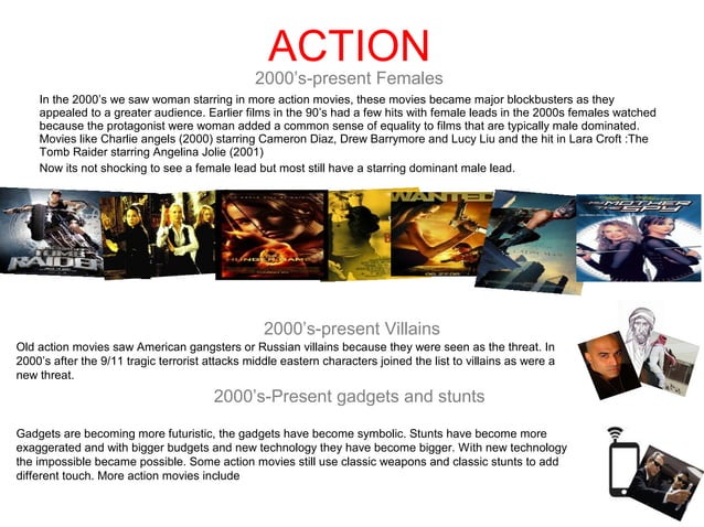 The evolution of action film genre | PPT | Western | Genres